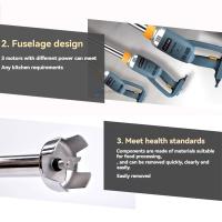 China 500W Commercial Handheld Homogenizer Stick | Food Mixer For Desserts/Drinks | With Mixing Tool (Best Seller) for sale