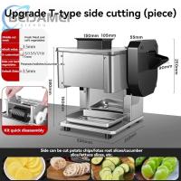 China Electric Commercial Fully Automatic Meat Slicer with Adjustable Thickness Restaurant Use for sale