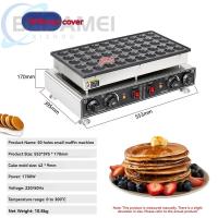 China New 25PCS Nonstick Electric Mini Dutch Pancake Maker Machine Waffle Dorayaki Baker Easy to Operate 220V for sale
