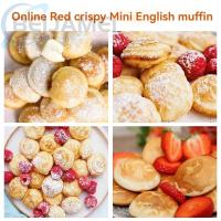 China New 25PCS Nonstick Electric Mini Dutch Pancake Maker Machine Waffle Dorayaki Baker Easy to Operate 220V for sale