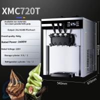 China Desktop Recommended 24L Commercial Self-Cleaning Ice Cream Machine for sale