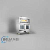 China Electric Oven Wake-up Box Combination, Grill on Top and Wake up on Bottom for sale