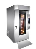 China 15 Plate Large Bread Oven with Hot air Rotating Trolley Electric Heating Oven for sale