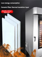 China 5-disk Hot air Rotating Baking Cart Oven for sale