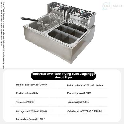 China Stall Commercial Multi-functional Fryer Electric Fryer Oden Combo Thick Stainless Steel for sale