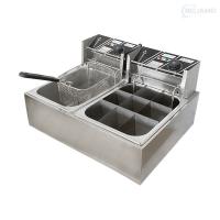 China Stall Commercial Multi-functional Fryer Electric Fryer Oden Combo Thick Stainless Steel for sale