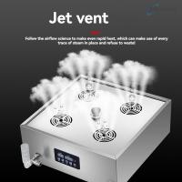 China Commercial Desktop Steamer 2/4/6 Holes for Breakfast Shop/CVS - Steams Dumplings/Buns for sale
