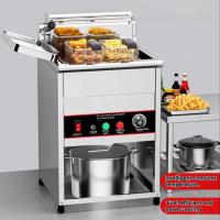China Commercial Electric 50L Vertical Deep Fryer for sale