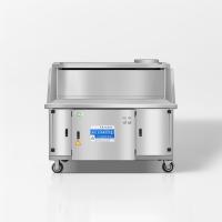 China 1.8-meter Three Group Six Layer Purified Water and Electricity Composite Smokeless Barbecue Truck for sale