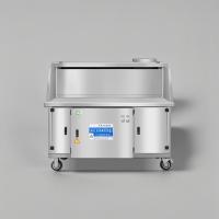 China 1.8-meter Three Group Six Layer Purified Water and Electricity Composite Smokeless Barbecue Truck for sale