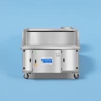 China 1.8-meter Three Group Six Layer Purified Water and Electricity Composite Smokeless Barbecue Truck for sale