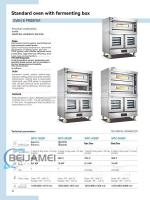 China Multi Functional Bread Pastry Gas Oven Wake-up Box Combination for Baking and Waking up for sale