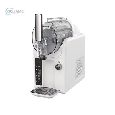 China Small Automatic Snow Slush Maker Stall Milk Tea Shop Cold Drink Machine for sale