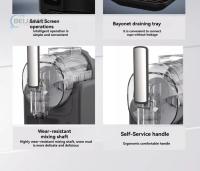 China Automatic Snow Slush Maker Small Dual-Use Cold Drink Milkshake Stall Equipment for sale