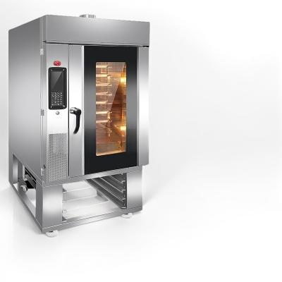 China 10 Plate Hot air Rotating Trolley Oven Oven for sale