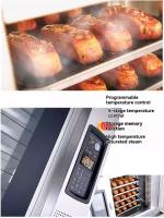 China 10 Plate Hot air Rotating Trolley Oven Oven for sale