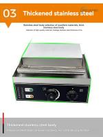China 12-Groove Commercial Donut Maker 50-300℃ Adjustable Temp for Baking for sale