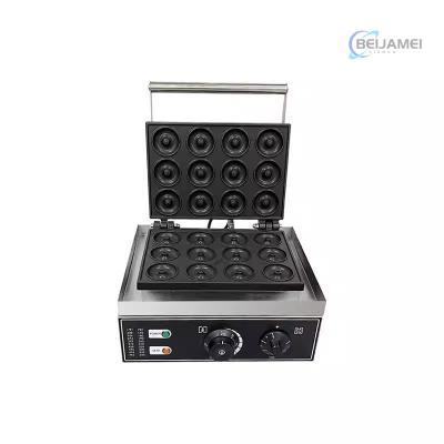 China 12-Hole Donut Maker Commercial 1500W Stainless Steel Body Baking Use for sale