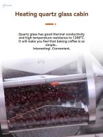 China Commercial Electric Coffee Roaster Household Dried Fruit Roaster Bean Cooler Set for sale