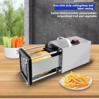 China Small French Fry Slicer, Electric Slicer, Cuts Cucumber, Sweet Potato, Radish, And Potato Strips for sale