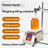 China Honey & Oil Filling Machine Automatic Gear Packaging with Metal 1 Year Warranty Easy to Operate for sale