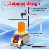 China Honey & Oil Filling Machine Automatic Gear Packaging with Metal 1 Year Warranty Easy to Operate for sale