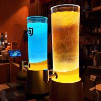 China Viral 3L LED Beer Tower, Commercial Bar Beer Bucket, Juice Dispenser Container for sale