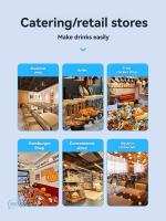 China Commercial Dual-Tank Hot & Cold Beverage Machine 32L Automatic Energy-Saving for sale