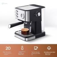 China Coffee machine, concentrated and freshly ground, household semi-automatic all-in-one machine, small size for sale