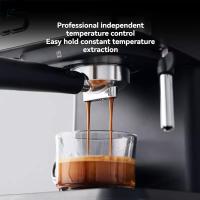 China Coffee machine, concentrated and freshly ground, household semi-automatic all-in-one machine, small size for sale