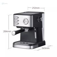 China Coffee machine, concentrated and freshly ground, household semi-automatic all-in-one machine, small size for sale