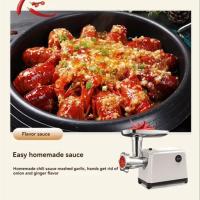 China New Multi Functional Fully Automatic Household Electric Meat Grinder with 1.5kg/min Capacity for Stuffing and Filling Sausages for sale