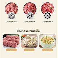 China New Multi Functional Fully Automatic Household Electric Meat Grinder with 1.5kg/min Capacity for Stuffing and Filling Sausages for sale