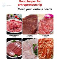 China Commercial fully automatic small fresh beef and mutton slicer for sale