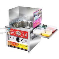 China Cotton Candy Machine Stall Commercial Gas Non Plug in Fully Automatic for sale