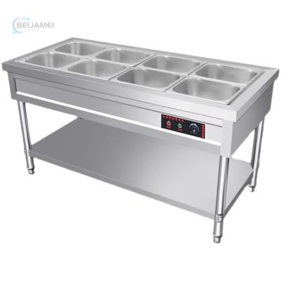 China Hot dishes, fast food, insulated vehicles, commercial stainless steel,Extra thick style for sale