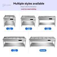 China Hot dishes, fast food, insulated vehicles, commercial stainless steel,Extra thick style for sale