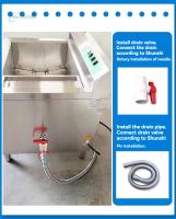 China Fully automatic vegetable washing machine, fruit and vegetable machine, bubble cleaning for sale