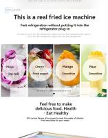 China Small ice stir fry machine, yogurt maker, household ice cream maker for sale