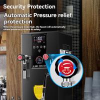 China LCD Intelligent Stainless Steel Water Heater for Commercial Use 220V/110V 1 Year Warranty for sale