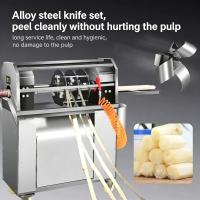 China High-Efficiency Electric Sugarcane Peeler Automatic Commercial Small Peeling Machine for sale