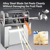 China High-Efficiency Electric Sugarcane Peeler Automatic Commercial Small Peeling Machine for sale