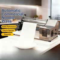 China Adjustable Commercial Electric Dough Press 304 Stainless Steel Automatic Pizza Forming Machine for sale