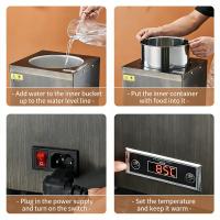 China Multifunctional Commercial Soup & Porridge Warmer 304 Stainless Steel Insulated Breakfast Pot for sale
