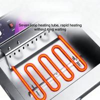China Commercial Single Tank Electric Deep Fryer For Fried Chicken Fries Dough Stick Kitchen Equipment for sale