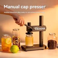 China Manual Easy-to-Operate Plastic Bottle Sealing Machine For Commercial Milk Tea And Coffee Capping Food Packing for sale