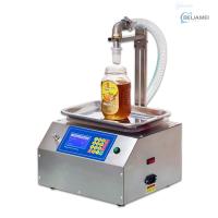 China Small Scale Weighing And Quantitative Autumn Pear Paste Sesame Paste Glue Viscous Liquid Honey Filling Machine for sale