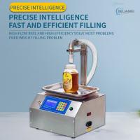 China Automatic Small Scale Weighing & Quantitative Motor-Driven Food Filling Machine For Viscous Liquid for sale
