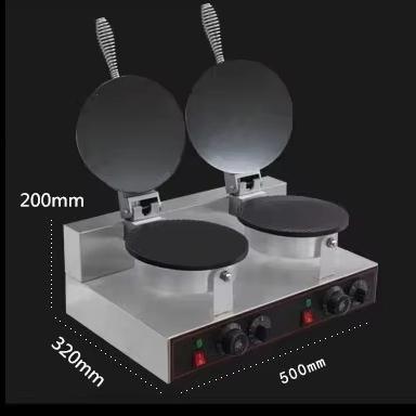 China Chicken Rolls Machine Commercial Flat Chicken Rolls Machine Egg Cylinder Crispy Machine Electric Heating for sale