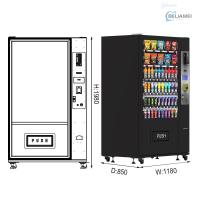 China Snack Vending Machine, 24-hour Unmanned Vending Machine, Cold Self-service Beverage Machine, Commercial Use for sale